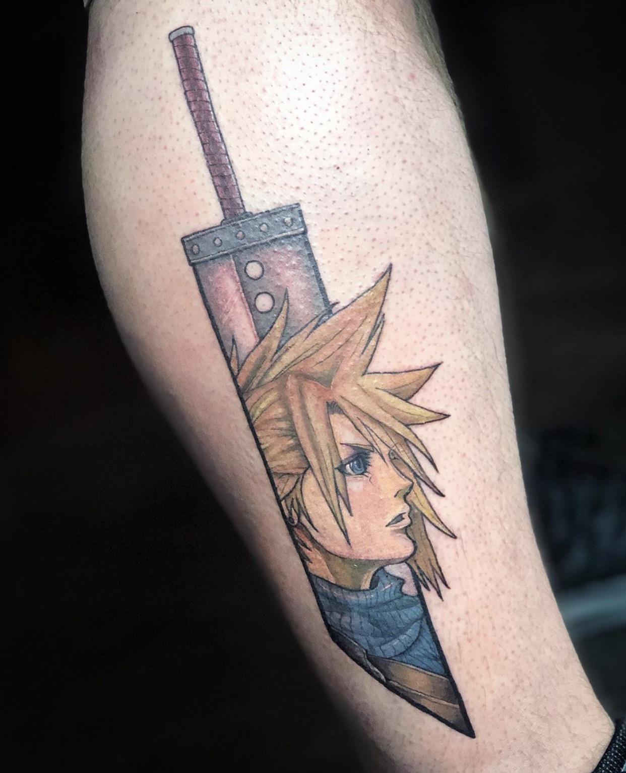 Buster Sword Tattoo