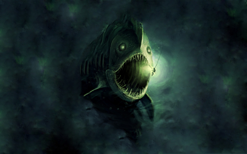 Angler Fish Art